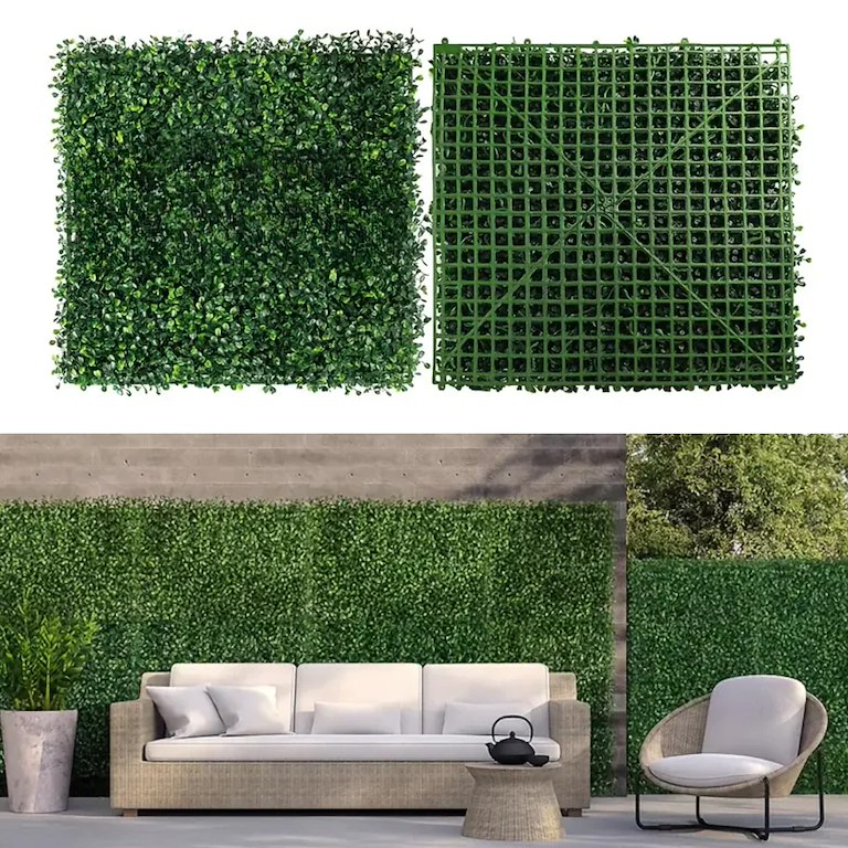 Dekorativna Veštačka Trava 40x60 cm – Idealna za Balkon i Enterijer