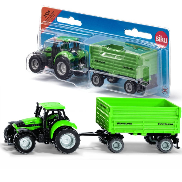 Siku Traktor sa prikolicom 1606