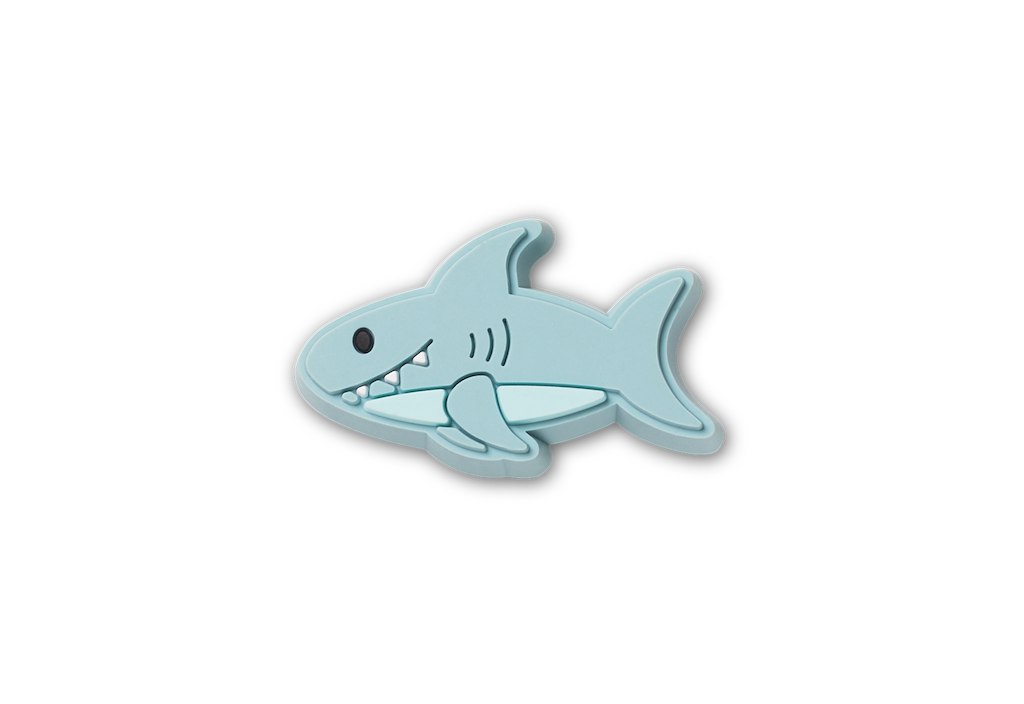 Crocs 
Crocs Jibbitz
- Cartoon Shark