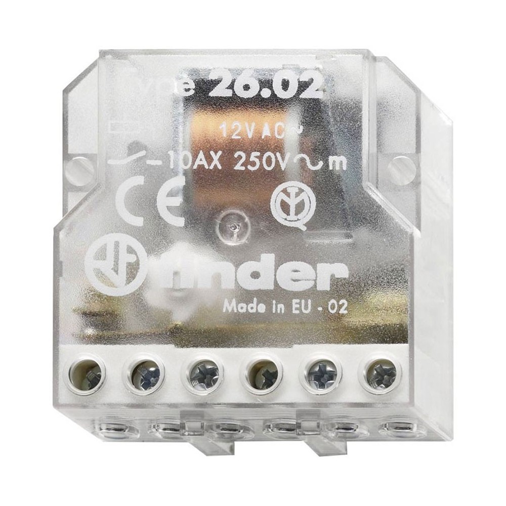 26.02.8.024.0000, 24V AC 2X10A NO