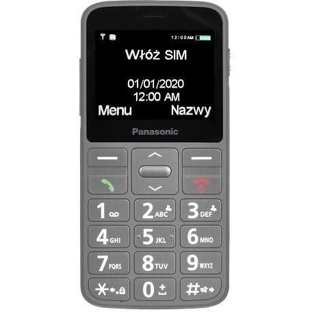 Panasonic mobilni telefon KX-TU160EXG siva ( 47088 )
