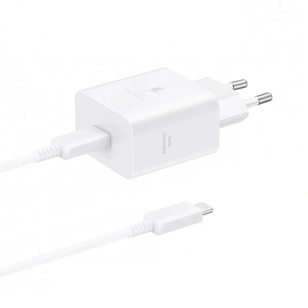 Samsung 45W brzi punjač + kabl Type-C ( EP-T4511 ) bela ( 75250 )