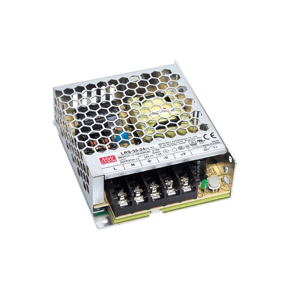 Mean Well LRS-35-15 35W 15V 0-2,4A