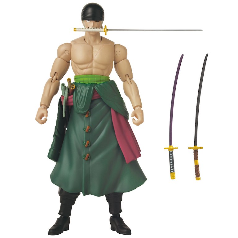 BANDAI One Piece Roronoa Zoro Three Sword figura OP70528ID: EK000860000