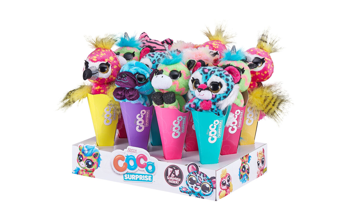 ZURU Coco Cones neon u displeju-12 kom ZU16255ID: EK000860372