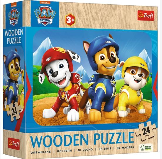 TREF LINE Drvene puzzle Patrolne šape 24 T02656ID: EK000859944