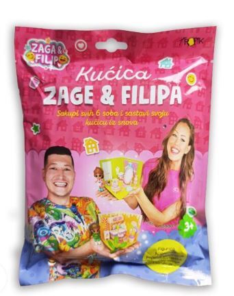 TROPIC Zaga i Filip kucica- displej 12 kom TO03831ID: EK000860404
