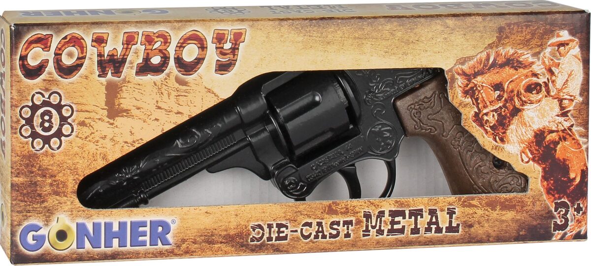 GONHER igračka za decu revolver crni 8 GN08062ID: EK000859468