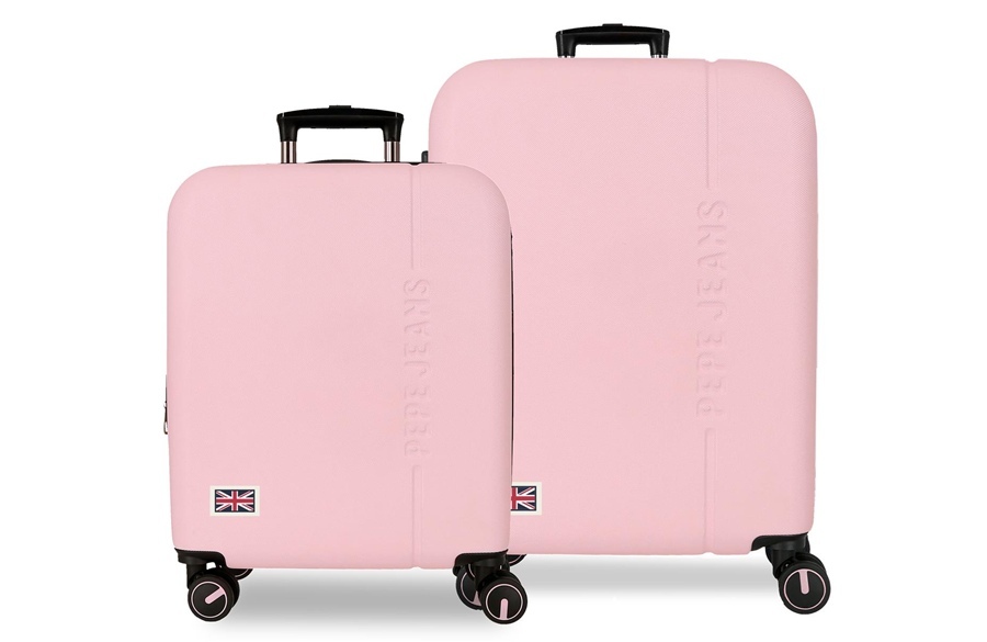 Pepe jeans aris set kofera 2/1 - powder pink 63.289.43ID: EK000860487