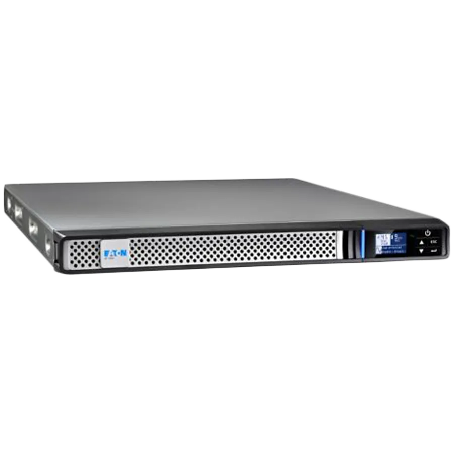 Eaton UPS 5P1550i Gen2, Line interactive, Rack 1U, 1550VA/1350W,Input C14, Outputs 6 x C13, USB port, Serial port, Rail kit, 2 x IEC-IEC cables, Network card slot, Warranty 3yr on electrenoci, 2yr...