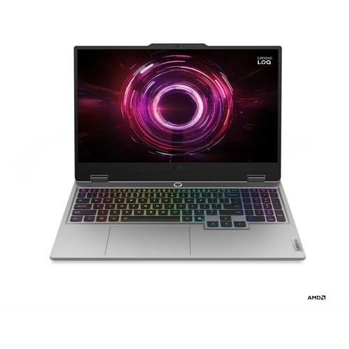 LENOVO LOQ 15AHP10, 15.6" FHD, AMD Ryzen 7 250, 32GB, 1TB SSD, RTX5050, Bklt SRB, DOS, siva (83JG00EGYA)