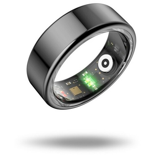 KSIX Smart Ring Size 12 Black BSR01N12