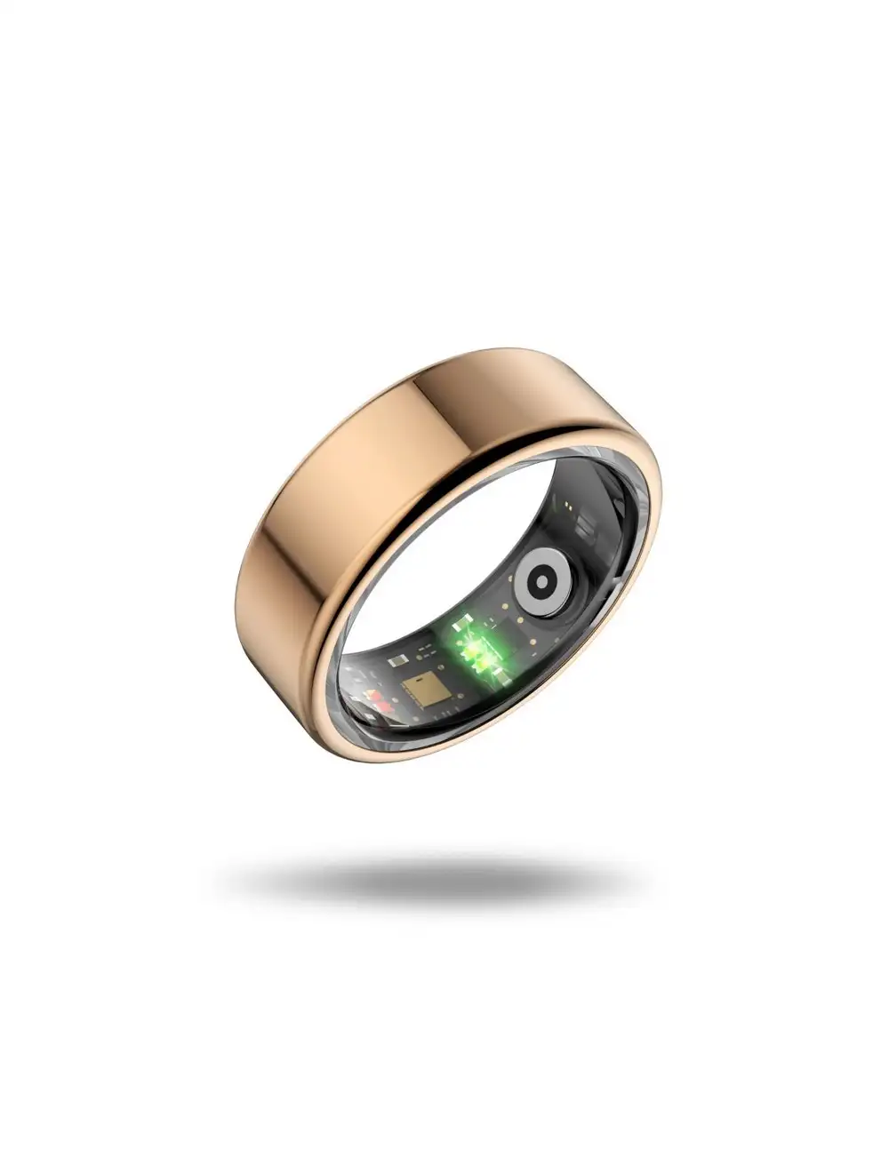 KSIX Smart Ring Size 08 Gold BSR01D08