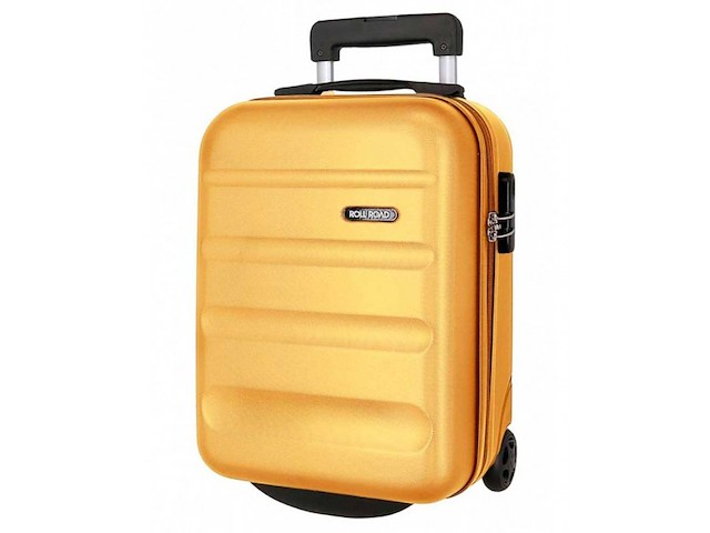 ABS Kofer za putovanja 40cm Flex yellow Roll Road 58499