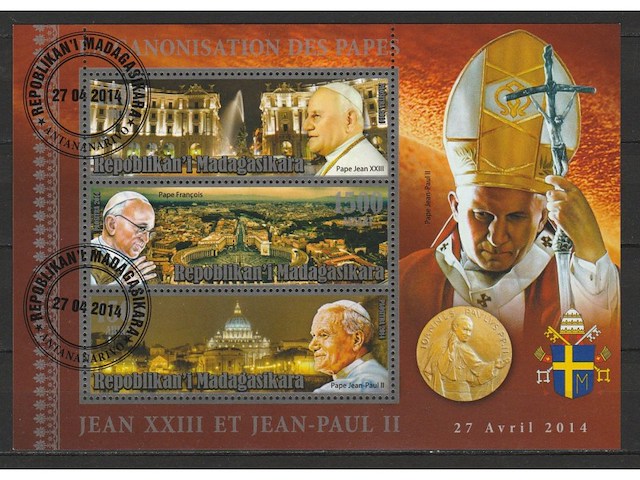 Papa Jovan XXIII, Papa Franja, Papa Jovan Pavle II