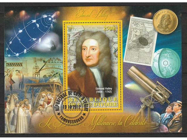Obala slonovače - 2012 - Edmond Halley, Edmund Halej