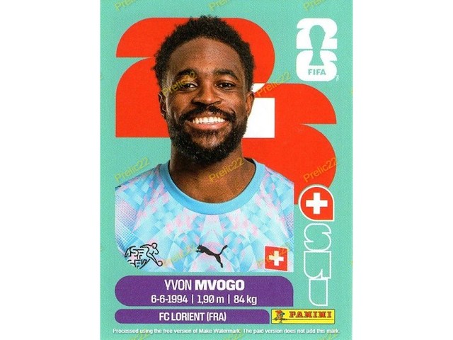 FIFA WORLD CUP 2026 broj SUI03 SUI3 (čitaj opis)