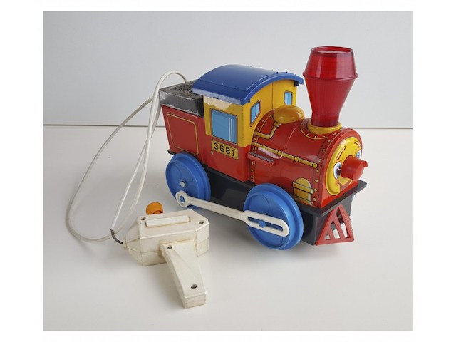 Limena lokomotiva Modern Toys 1968 Japan