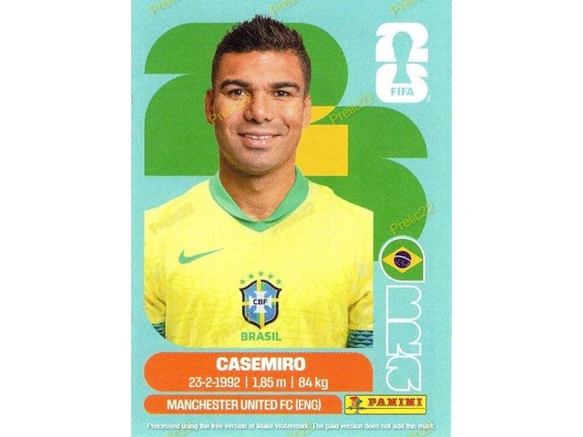 FIFA WORLD CUP 2026 broj BRA10 (čitaj opis)
