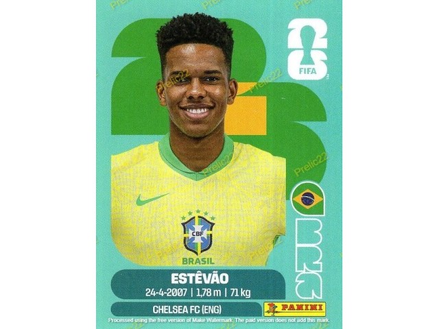FIFA WORLD CUP 2026 broj BRA20 (čitaj opis)