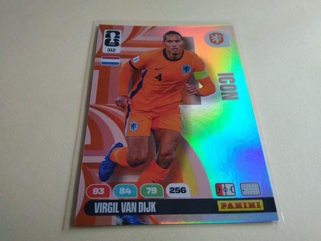 Adrenalyn XL World cup 2026 - # 312 Van Dijk Icon