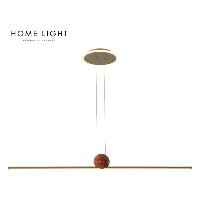 1 SOLEA 166 LUSTER 24W 3000K CAPPUCCINO/CRVENA 202668