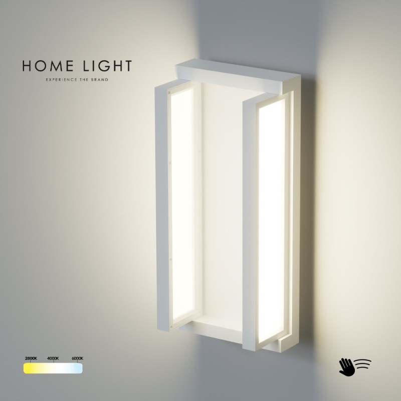 1 ZIDNA LAMPA GEN12CW 12W CCT SENZOR BELA IP40 202646
