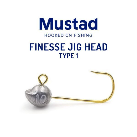 MUSTAD JIG GLAVA FINNESE 6 2,5GR 4KOM