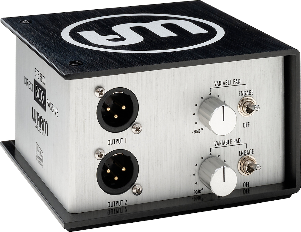 Warm Audio WA-DI-P2 pasivni stereo DI box