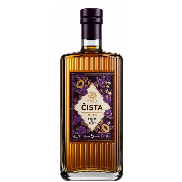 Rakija Čista Šljiva 0,7l