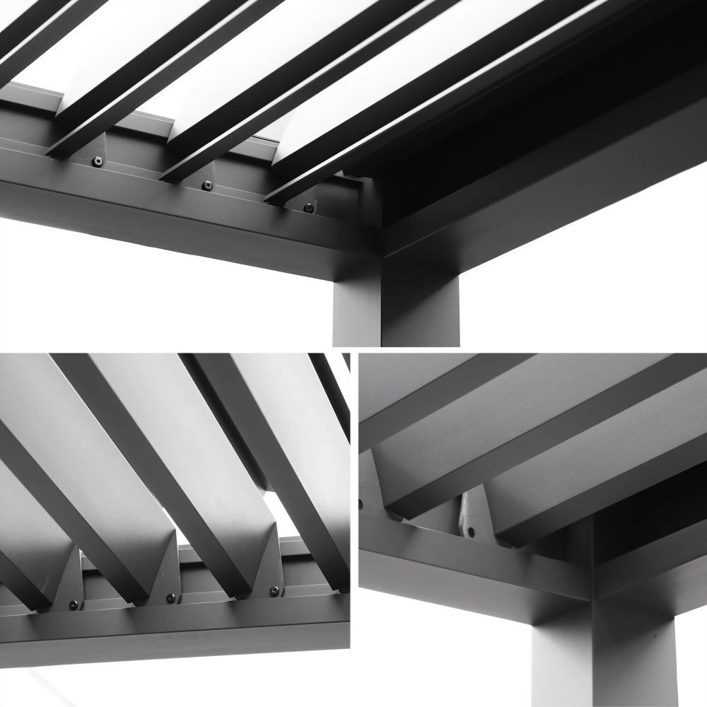 Pergola alu 4x4m icon 120 yotrio
