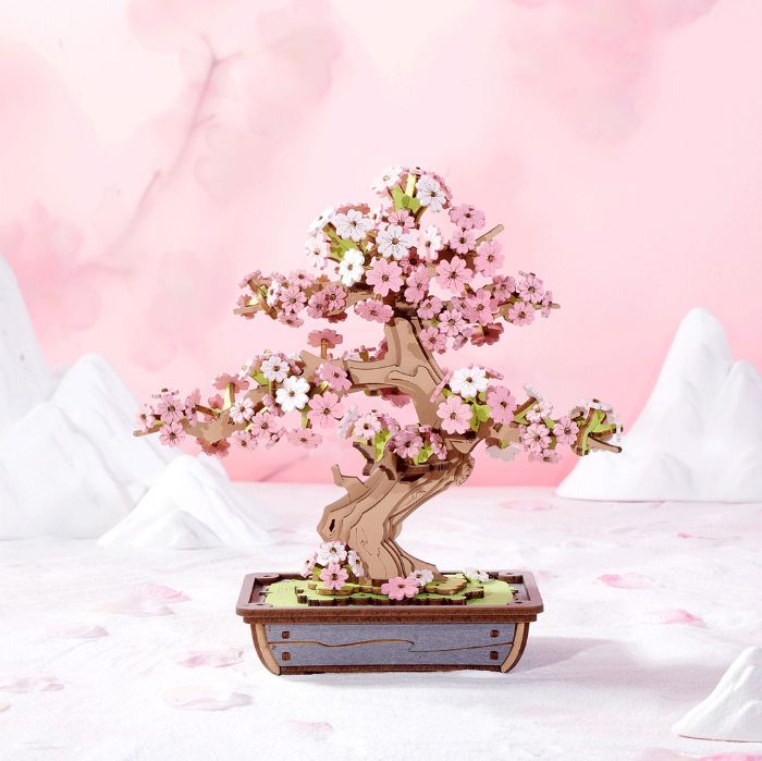 Slagalica 3d bonsai drvo trešnje robotime