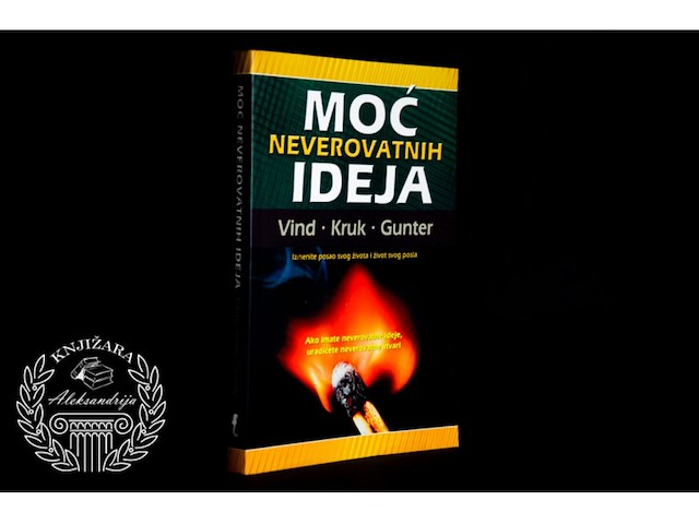 MOĆ NEVEROVATNIH IDEJA - Joram Džeri Vind