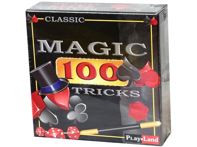 Play Land Set za male mađioničare sa 100 trikova PL137