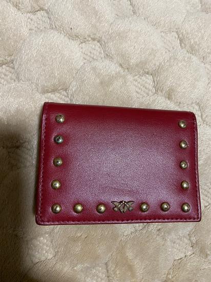 Pinko cardholder,prirodna koza