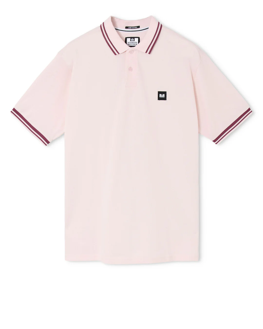 WEEKEND OFFENDER LEVANTO POLO MAJICA SOFT PINK