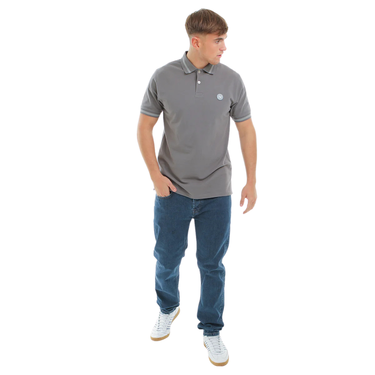 PEACEFUL HOOLIGAN RAYMOND POLO MAJICA GUNMETAL