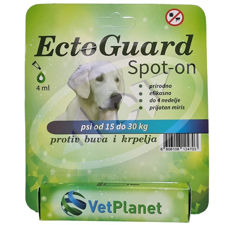 ECTOGUARD SPOT ON 4ML ZA PSE OD 15-30KG