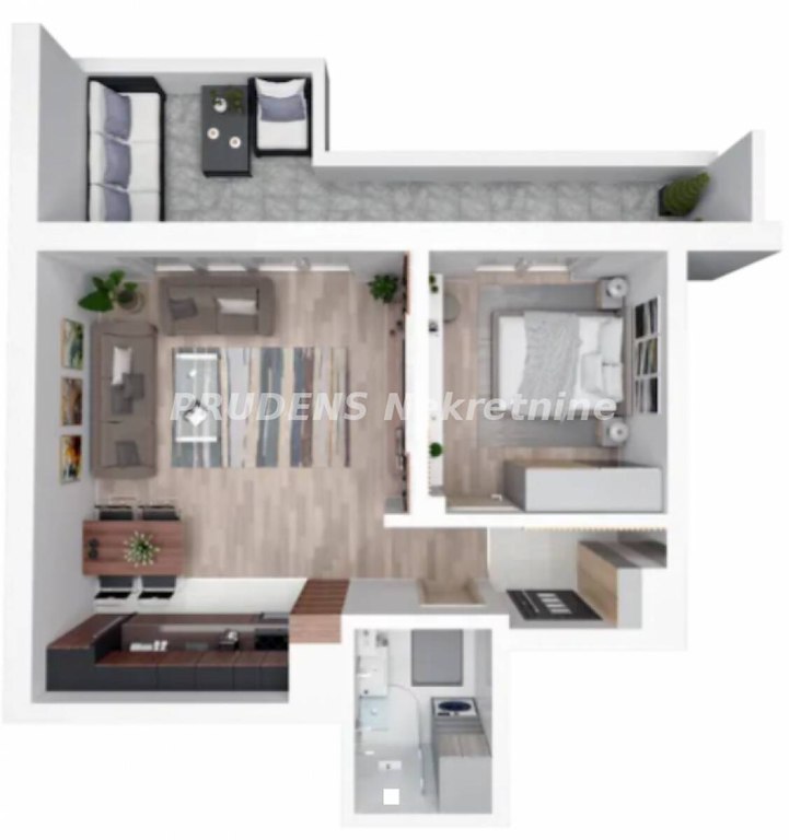 Dvosoban stan, Pančevo | Prodaja · 59m² · 98.570€