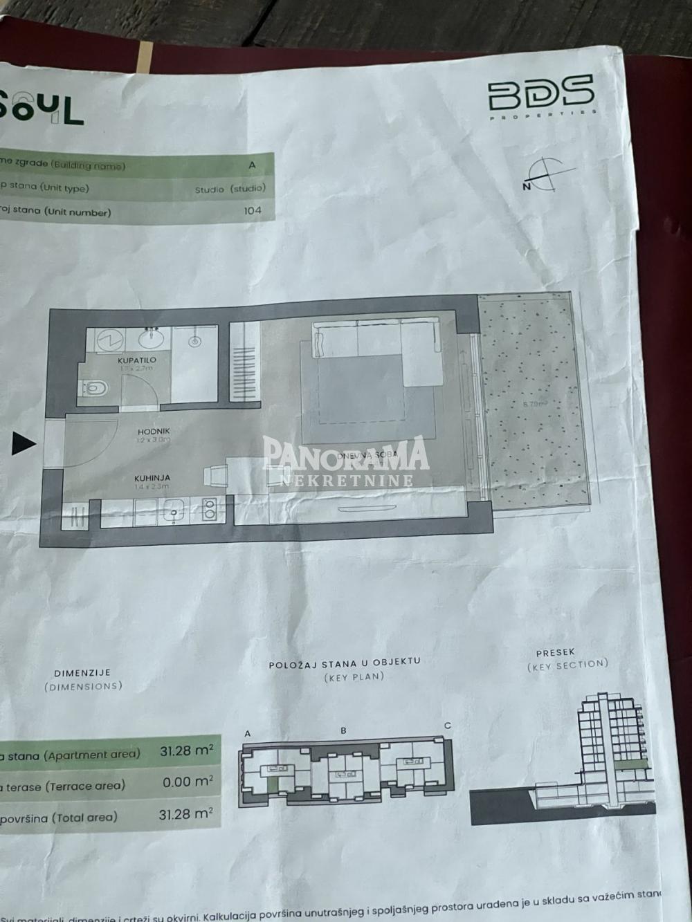 Premium studio sa velikom terasom Soul 64 ID#3310
216.000 €