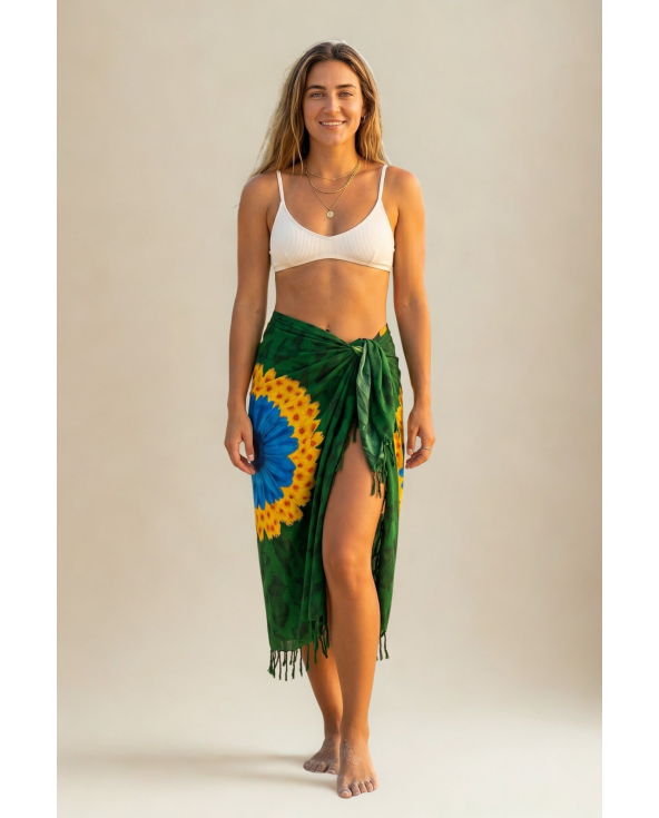 Canga Bandeira Floral
