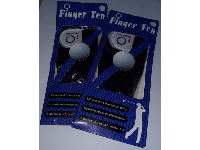 Finger Ten rukavice za golf (2 komada - veličina ML)