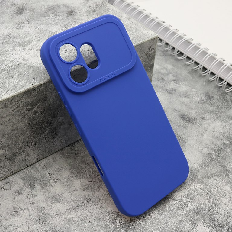 Futrola Silikon Pro Camera za Honor 600 tamno plava