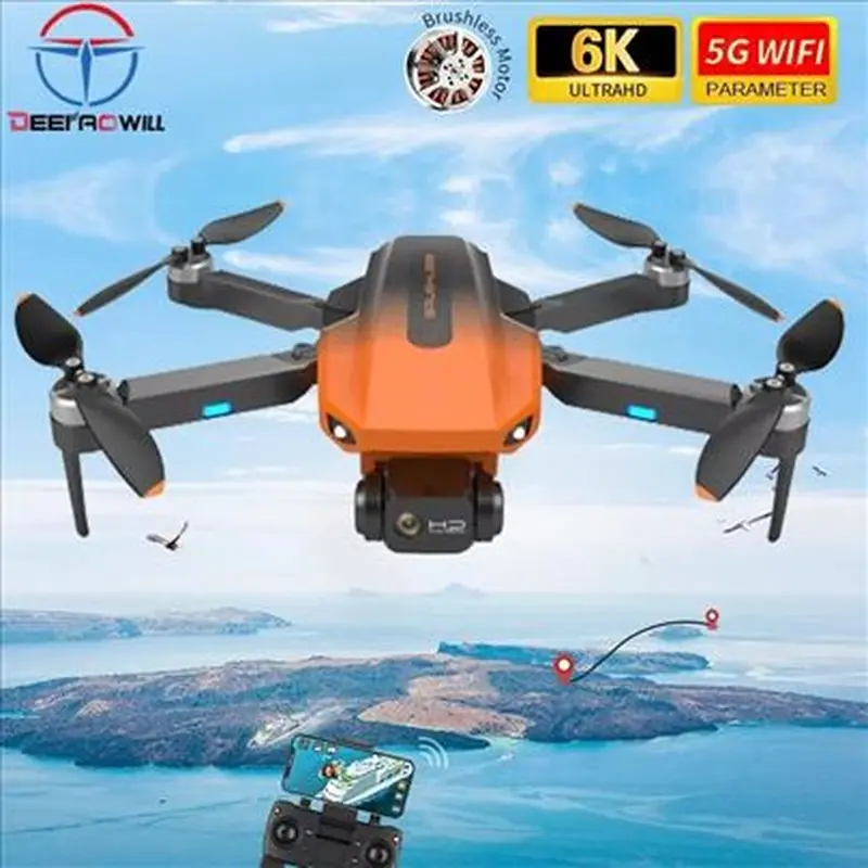 Dron sa kamerom 818 AE5 4K – Sklopivi dron sa 2 baterije