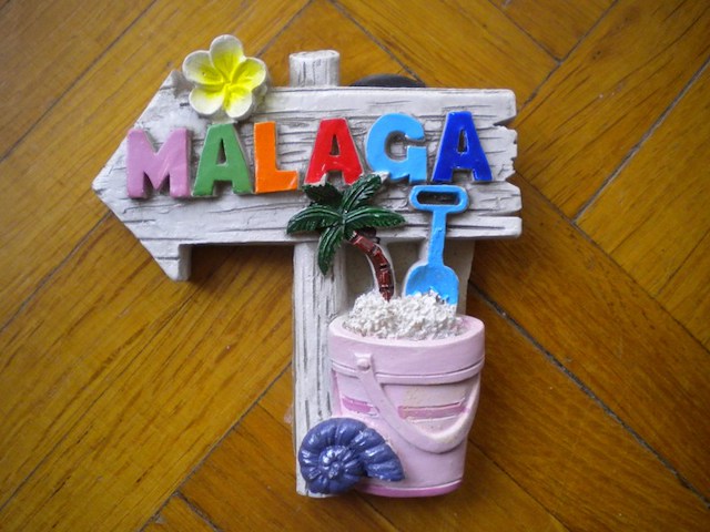 MALAGA, magnet za frizider (2)