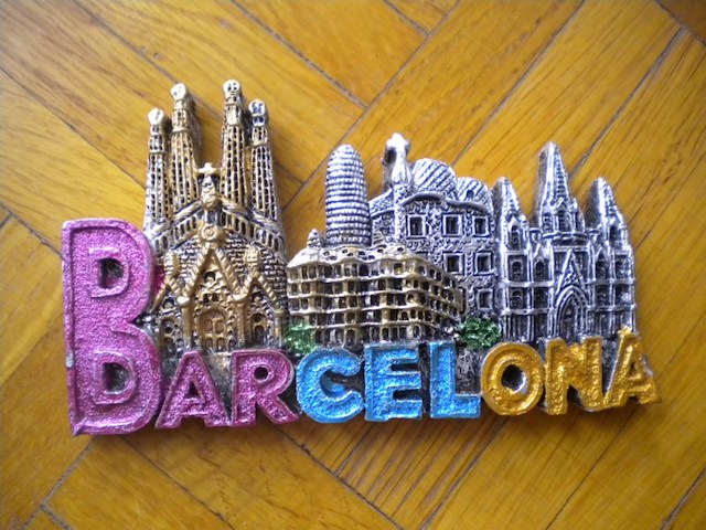 BARCELONA Barselona, magnet za frizider (26)