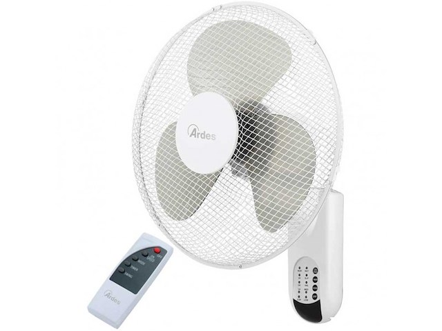 Zidni ventilator sa daljinskim upravljačem 40cm 50W Ardes AR5W40RW