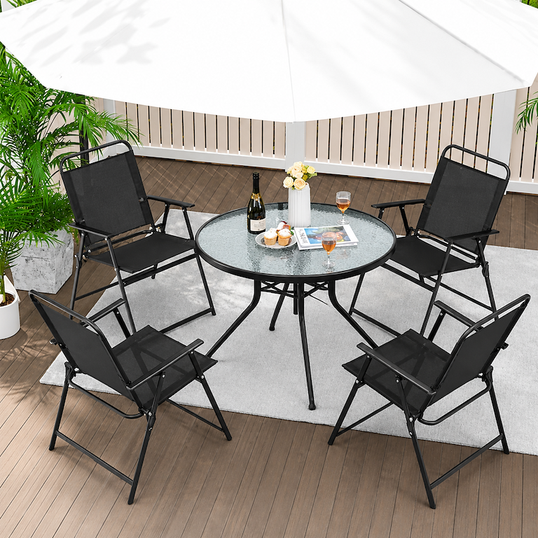 Baštenski set NAPOLI crna