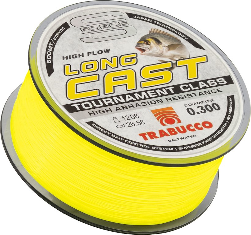TRABUCCO S-FORCE LONG CAST 600M 0.350MM