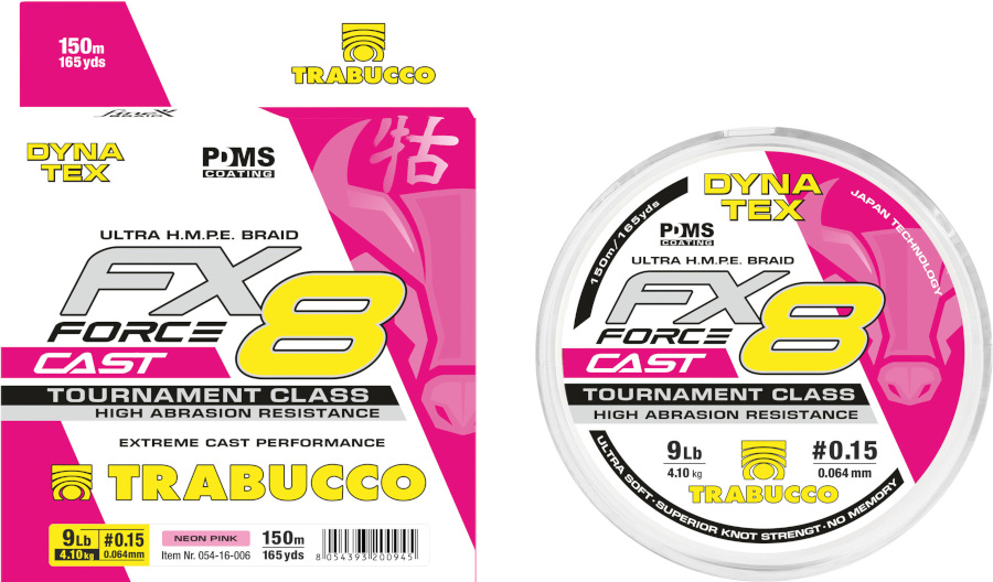TRABUCCO FX8 CAST PINK 0.084MM